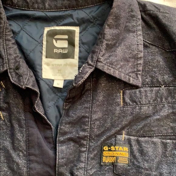 G-Star | Jackets & Coats | Mens Gstar Raw Denim Jacket | Poshmark